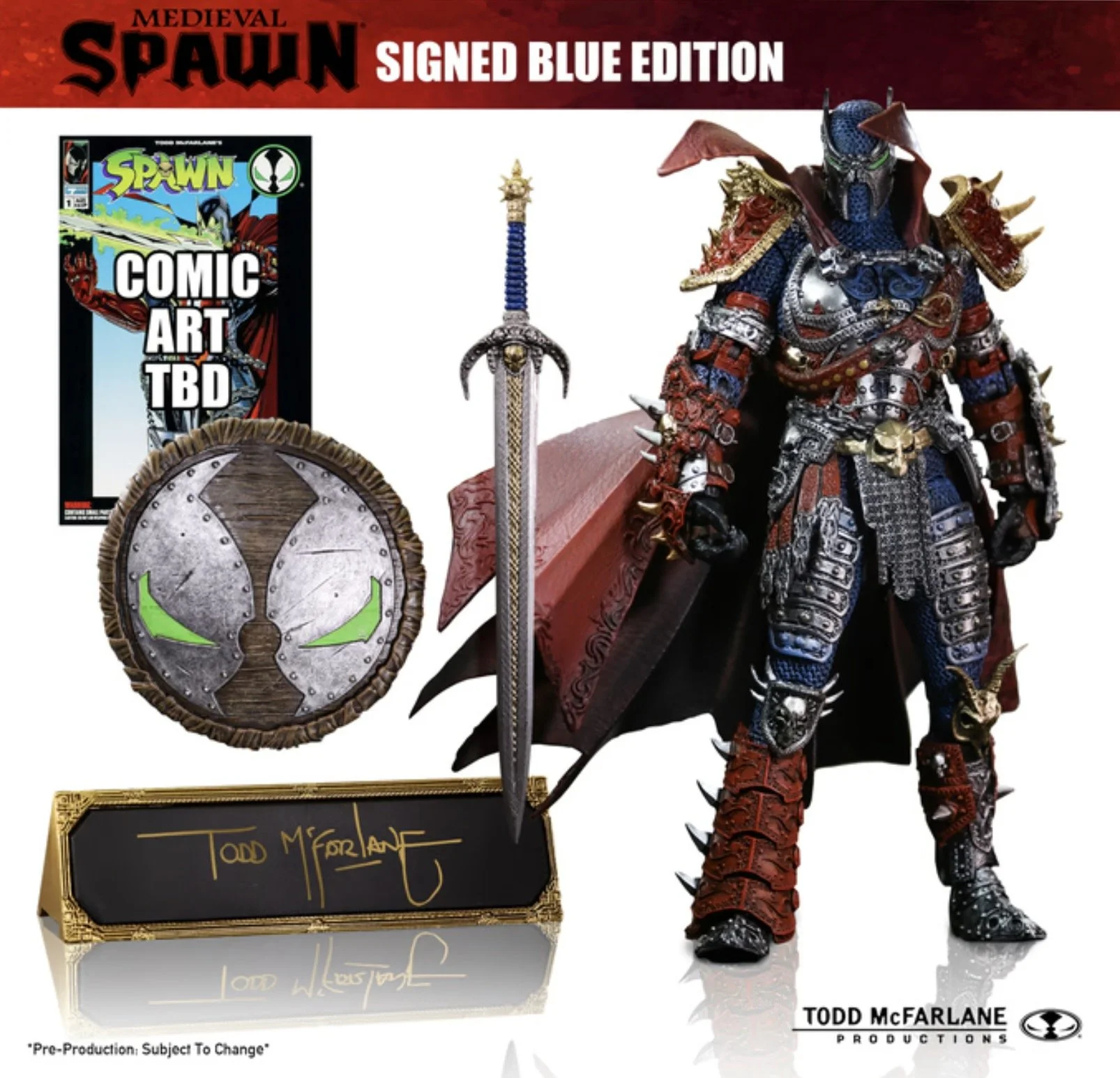 Todd McFarlane Launches MEDIEVAL SPAWN Action-Figure Kickstarter and It's Already Raised Over a ...